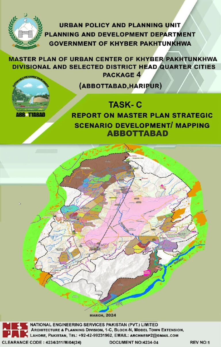 Master Plans for Divisional/District HQs Cities of KP and NMDs | Urban ...